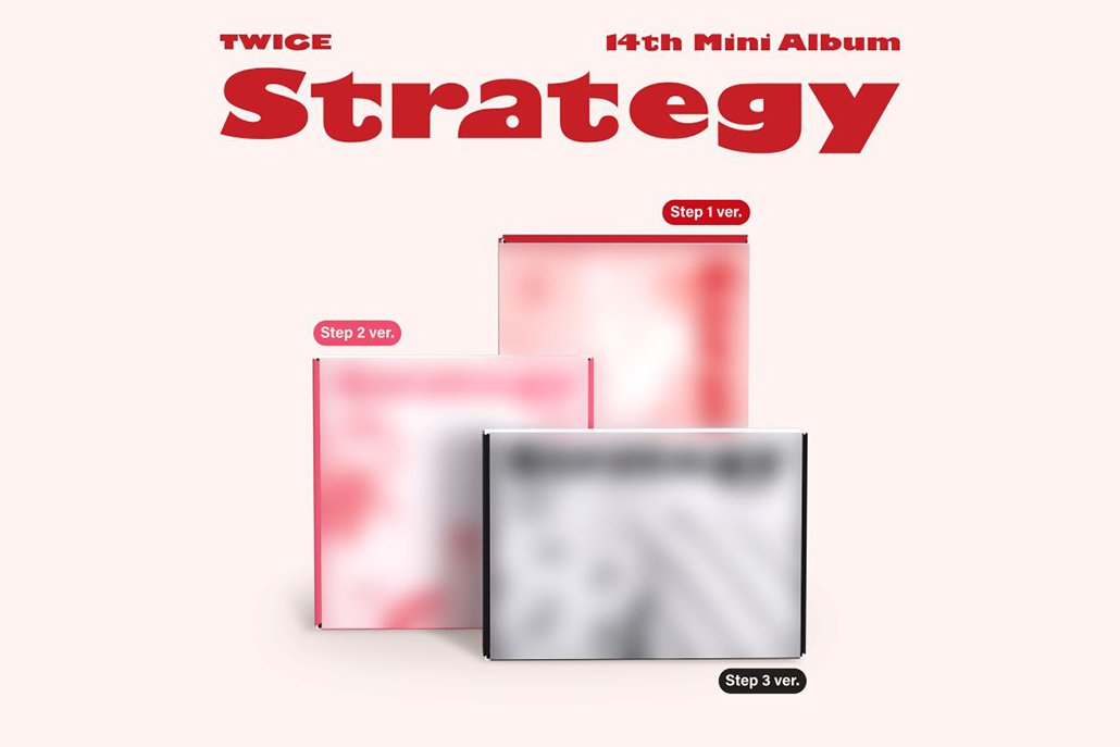 TWICE - STRATEGY - 14th Mini Album (Standard Ver.) – SeoulMate